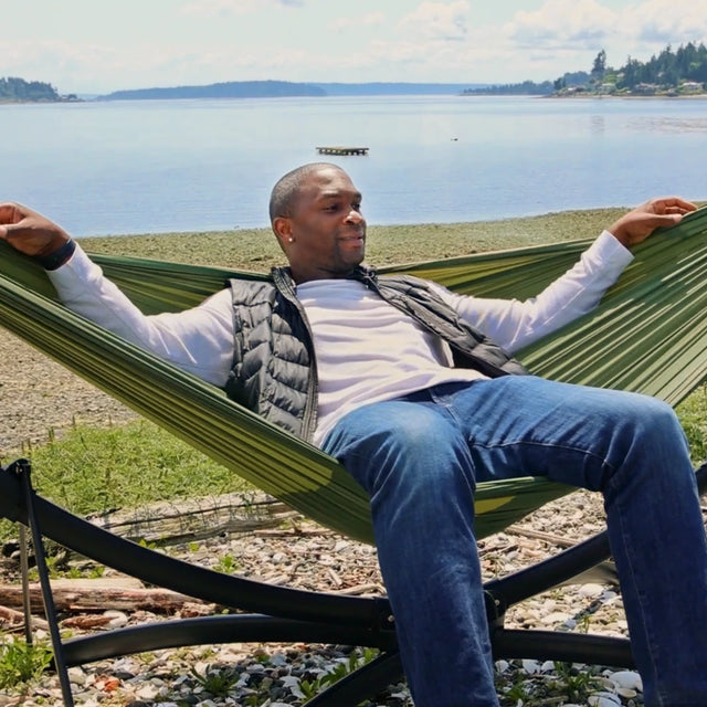 anymaka Official Site | Portable Hammock Stand