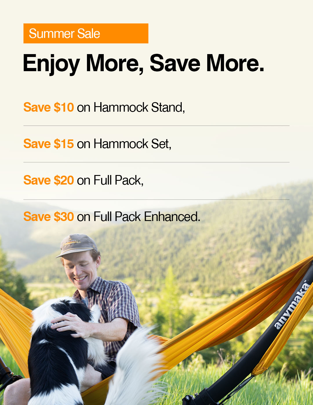 anymaka | Hammock Full Pack Enhanced